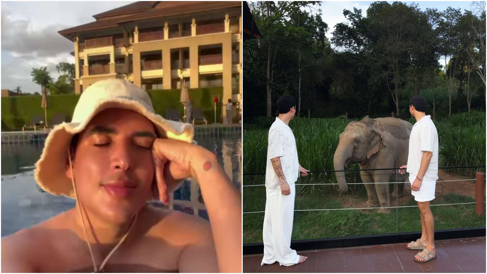 Un Tal Fredo reaparece en lujosa luna de miel, luego de la funa por su boda