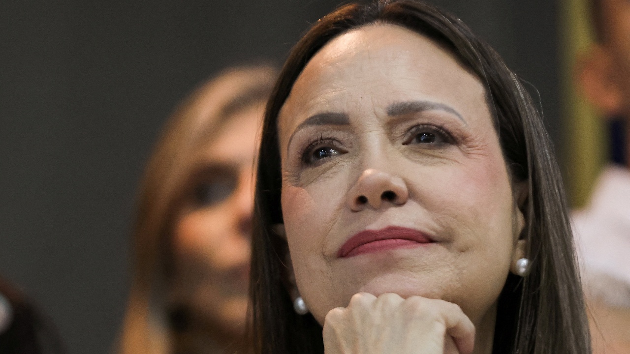María Corina Machado quiere ser candidata presidencial de Venezuela en 2026