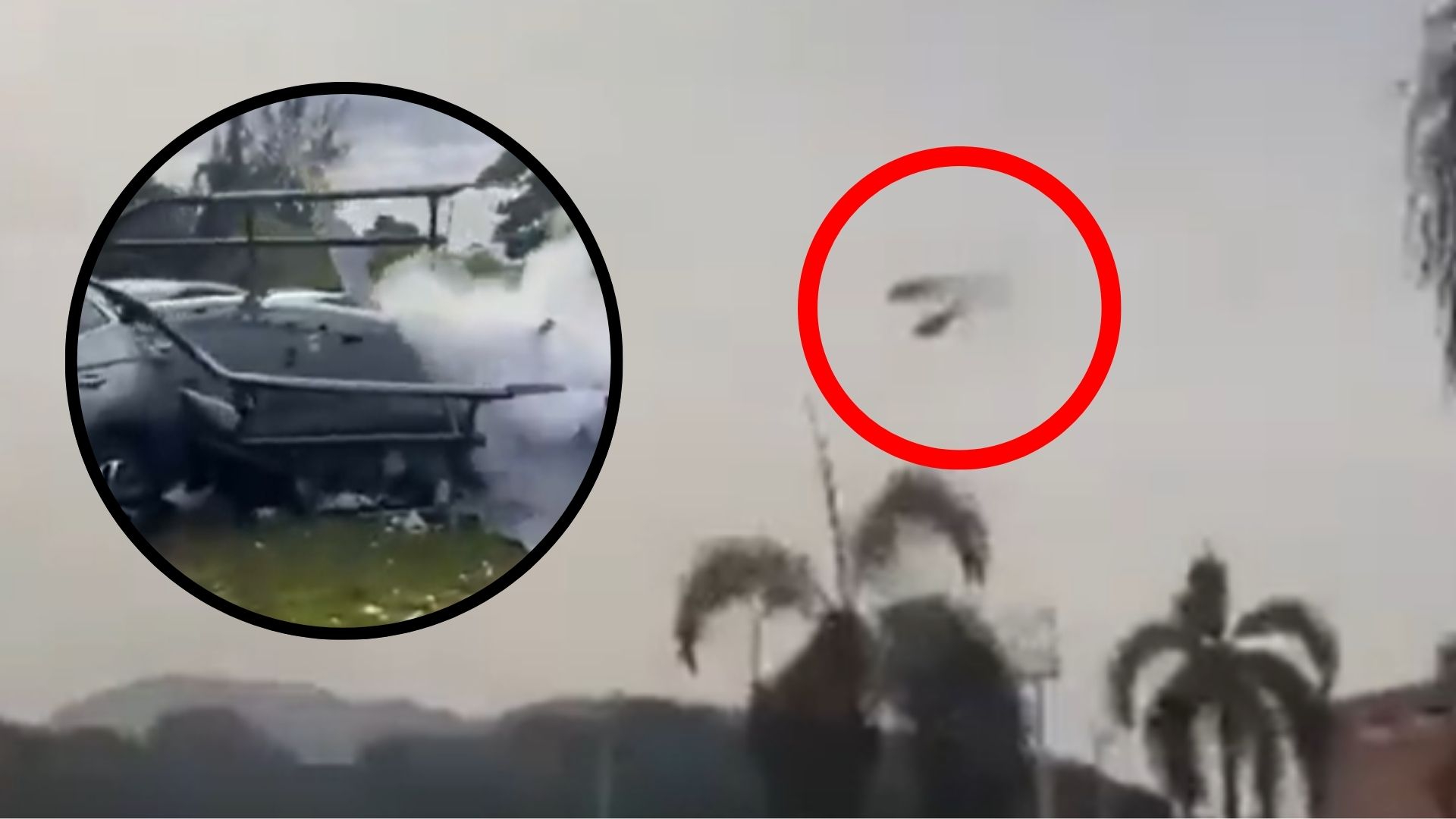 Video del choque de dos helicópteros en Río de Janeiro: reportan seis ...