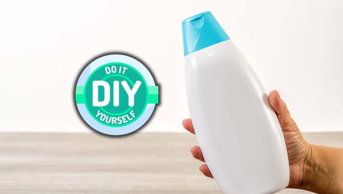 Ideas para reutilizar los botes del shampoo y embellecer el hogar