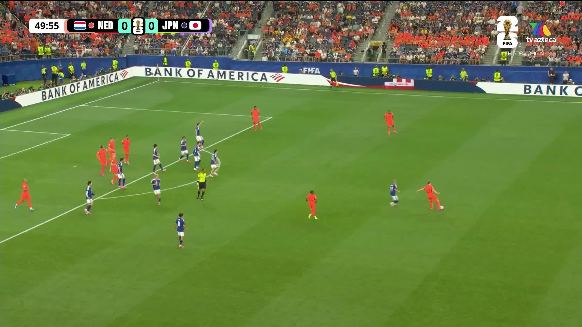 Gol de Virgil van Dijk vs Japón | Países Bajos 1-0 Japón | Copa Mundial ...