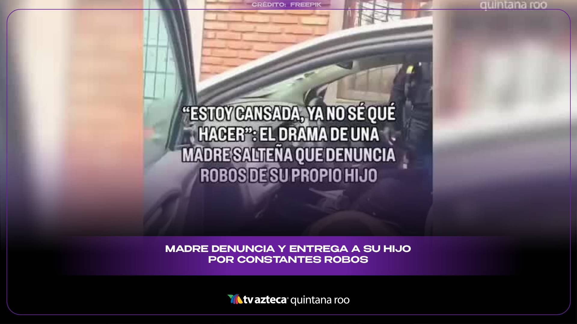 “No se deja ayudar”: Madre entrega a la policía a su propio hijo tras ...