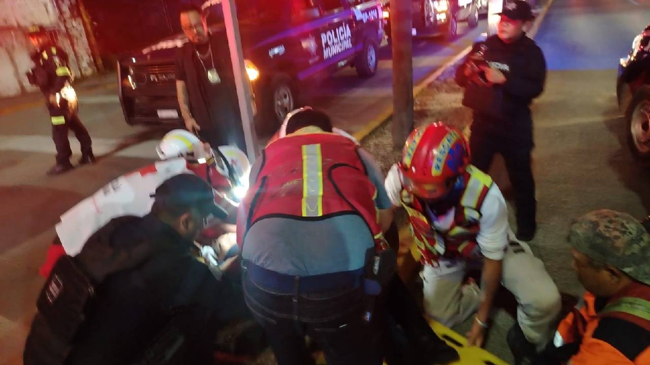 ¿Cómo se encuentra la elemento de policía de Fortín que cayó de patrulla?