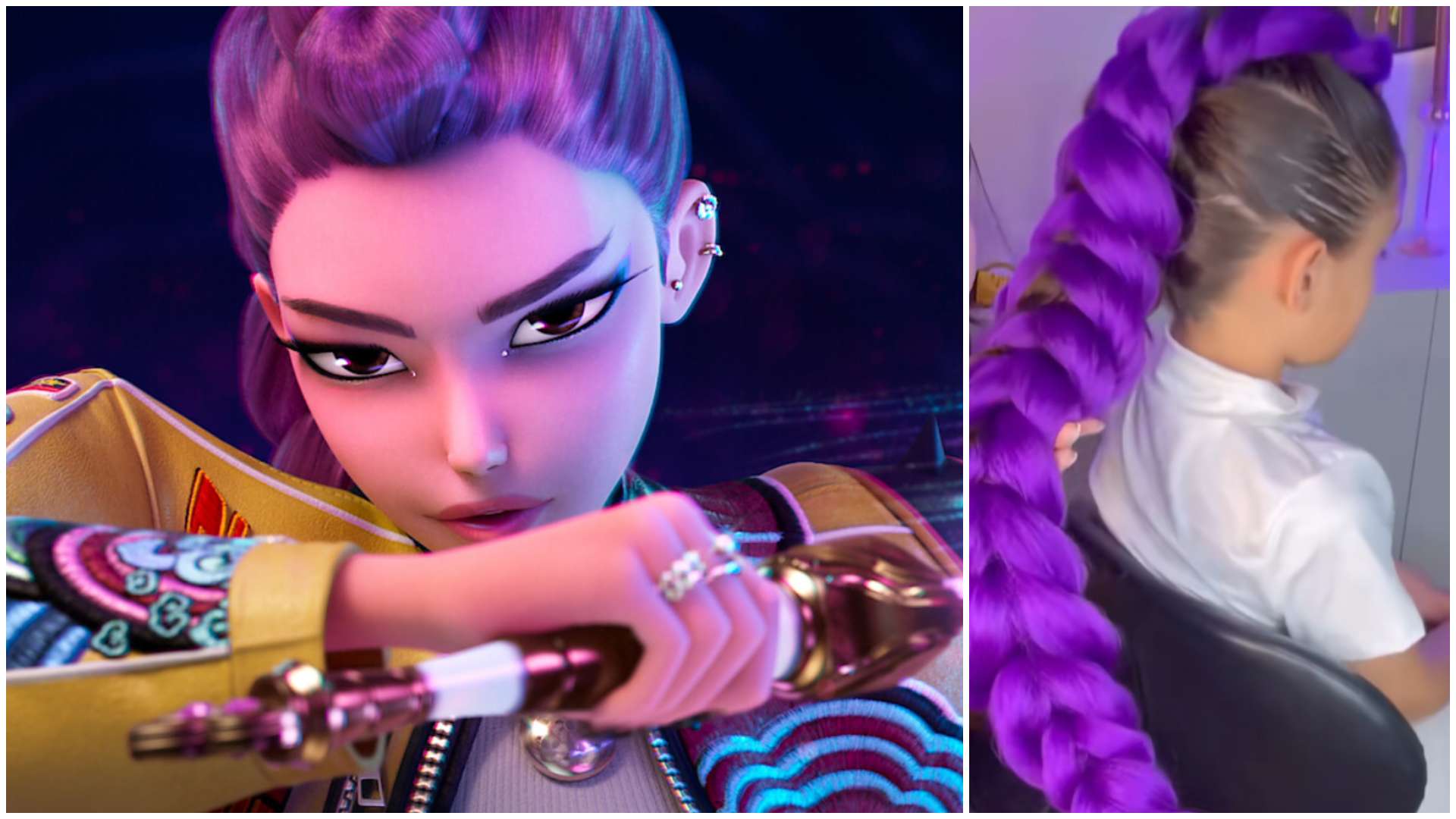 4 ideas para hacer la trenza de "Rumi" de "KPop Demon Hunters", para ...