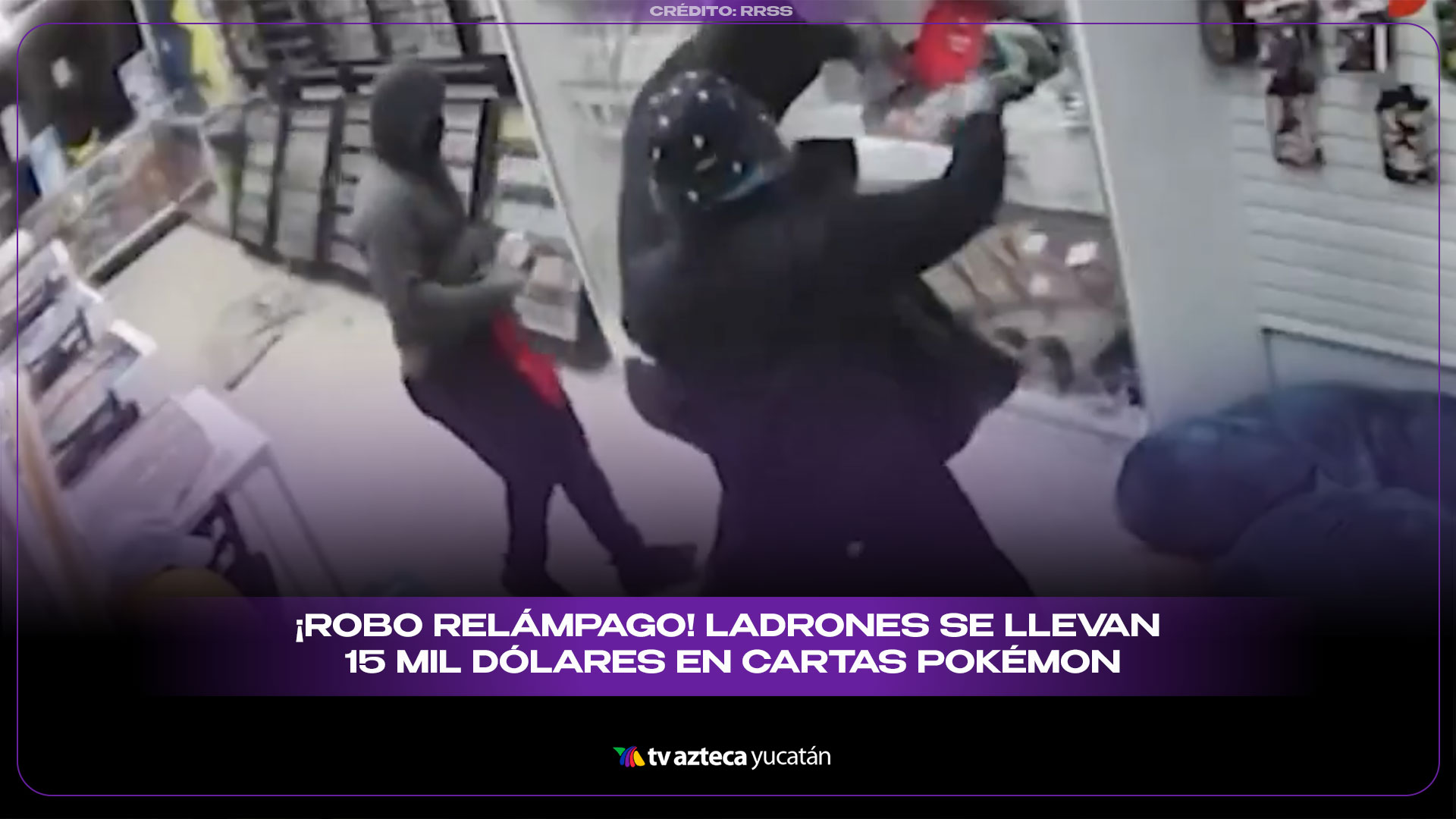 Video viral: robo de cartas Pokémon por 15 mil dólares en solo 39 segundos
