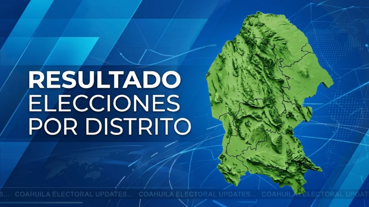 Elecciones Coahuila 2026: resultados por distrito