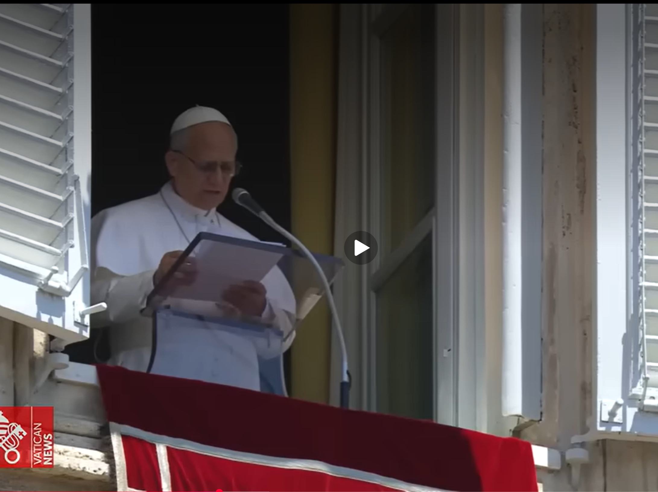 Ángelus del Santo Padre