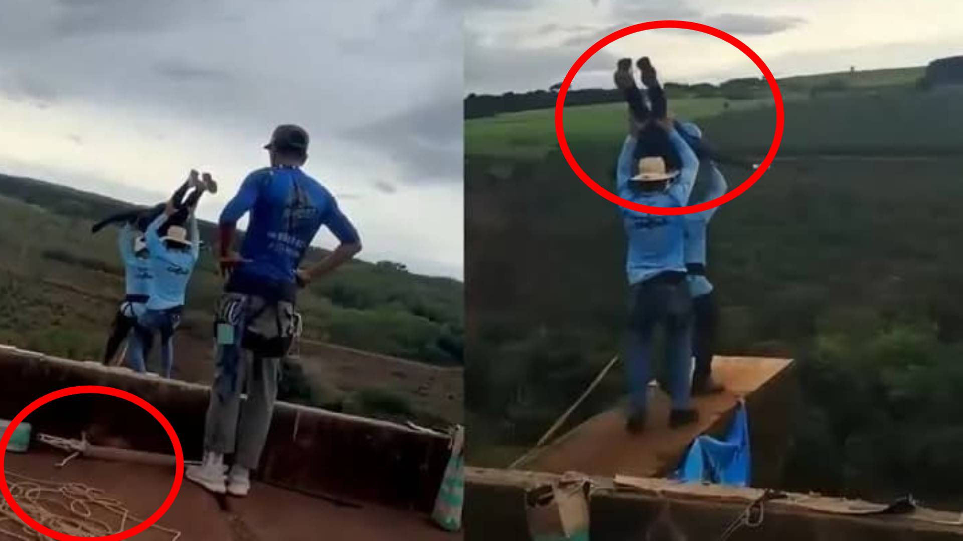 VIDEO: Joven de 21 años muere tras ser lanzada sin cuerda de seguridad ...