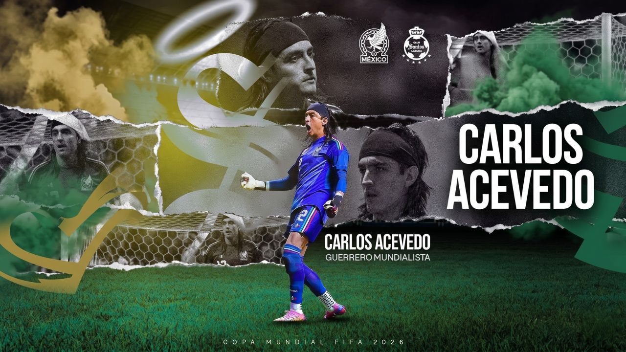 Carlos Acevedo al Mundial 2026 con Selección Mexicana