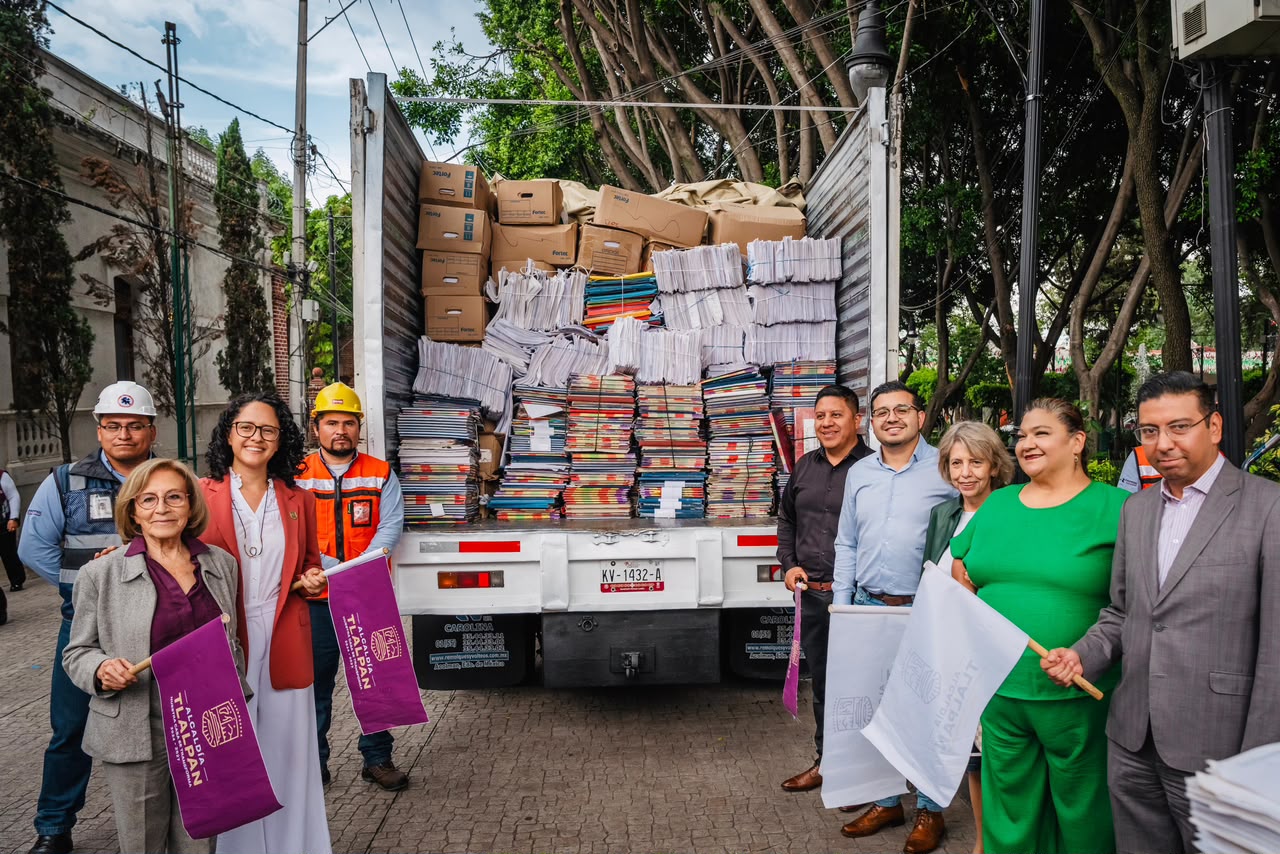 Tlalpan se suma al programa “Recicla para Leer” de CONALITEG