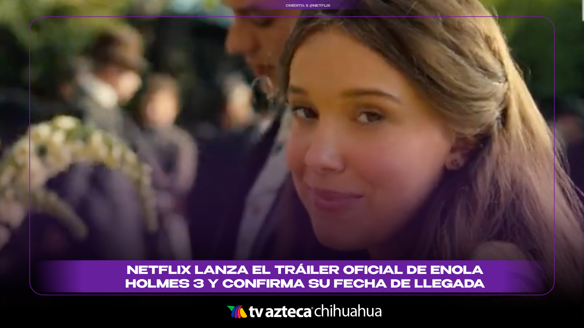 Netflix revela el primer adelanto de Enola Holmes 3: Millie Bobby Brown ...