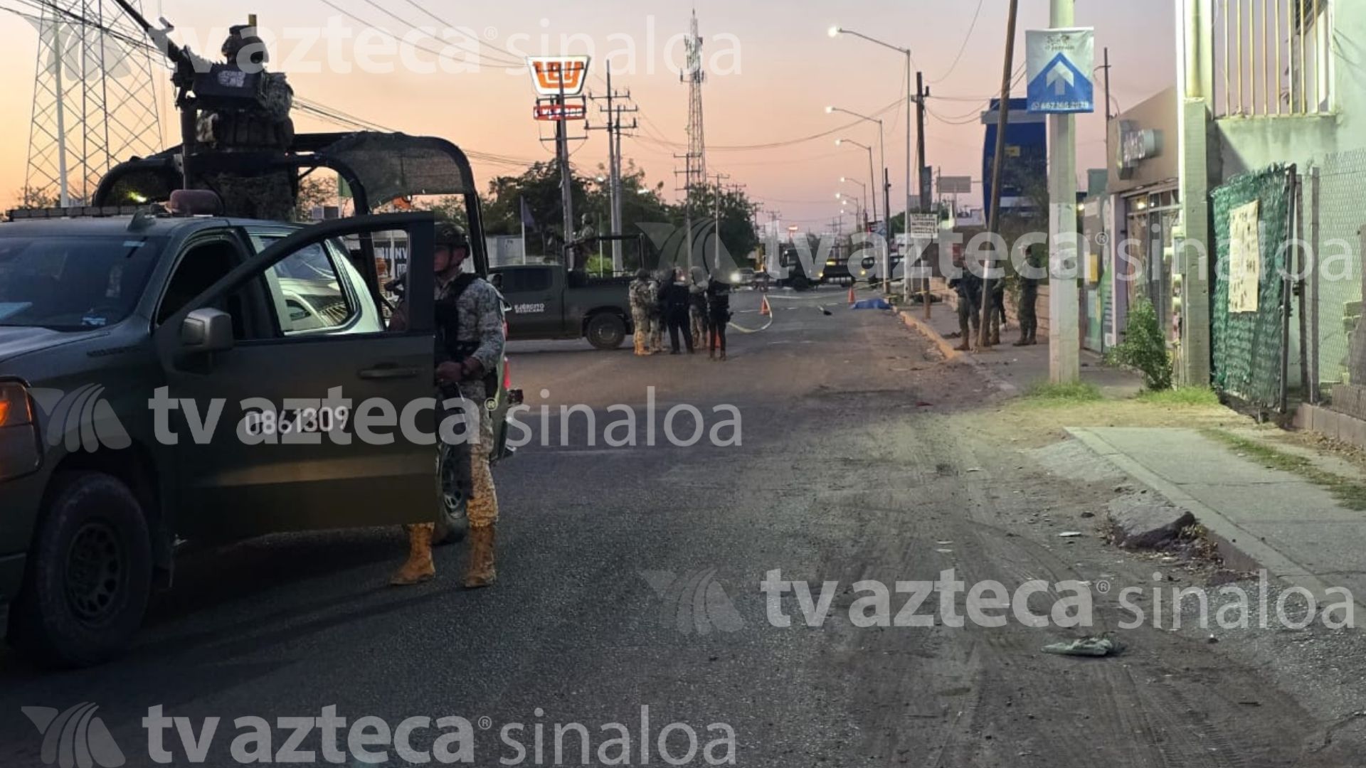 Asesinan a un hombre a balazos en plena Obregón, en Culiacán