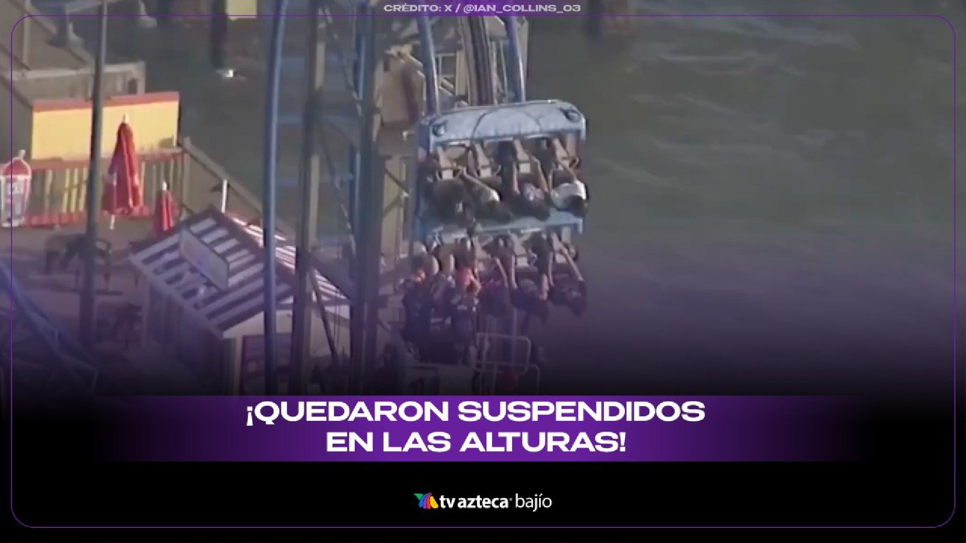 Rescatan a 8 personas atrapadas en montaña rusa de Texas tras falla ...