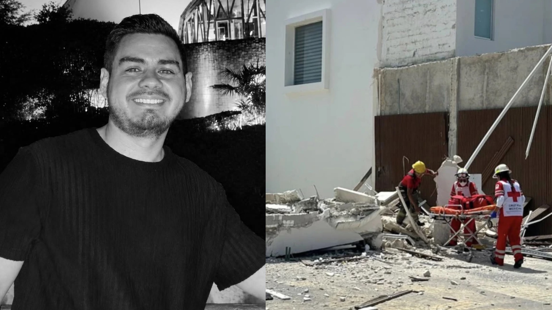 Desplome del techo en residencial Aqua en Cancún: Él era Mauricio ...