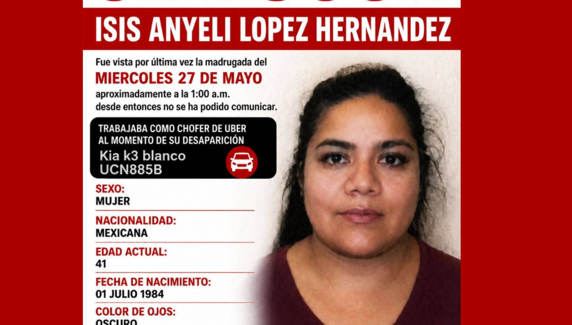 Hallan a Isis Anyeli, conductora de plataforma desaparecida en Puebla ...