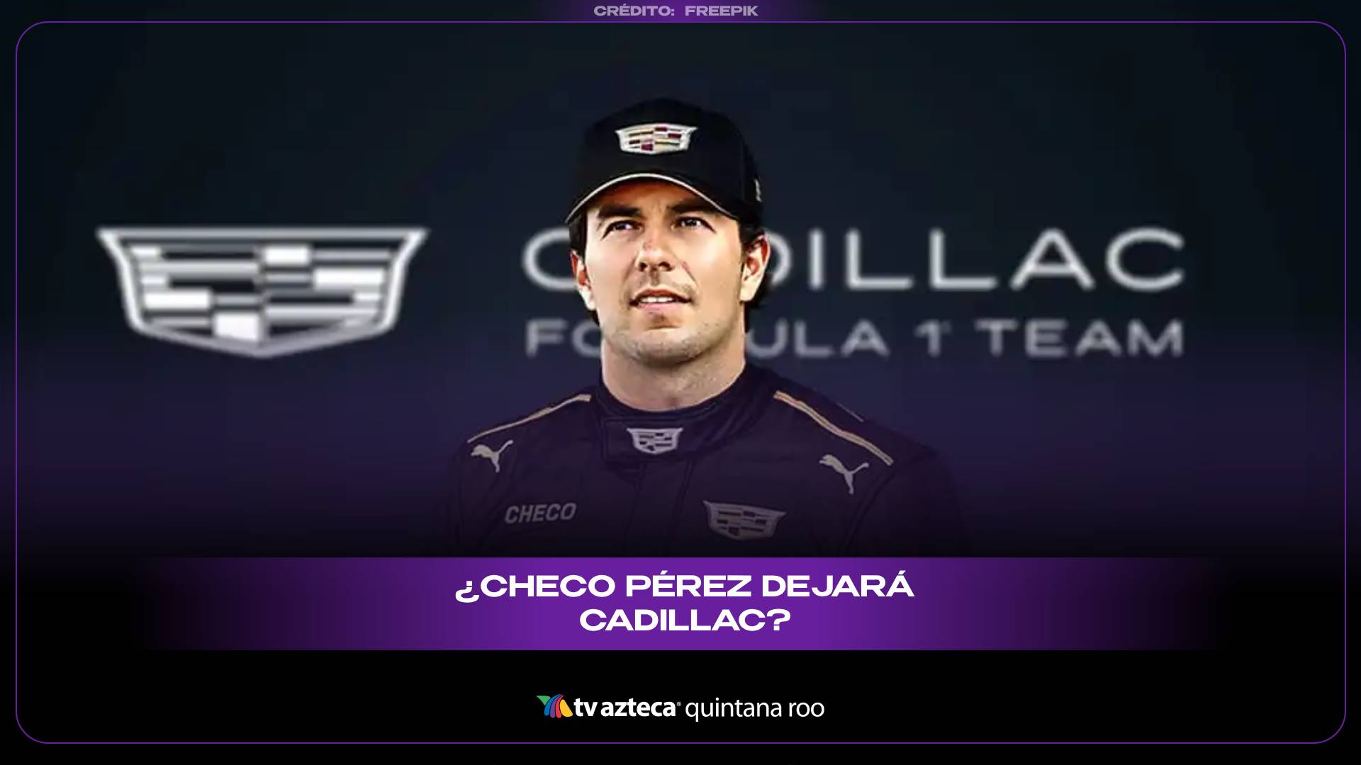Checo Pérez podría salir de Cadillac: Escuderías competitivas buscan al ...
