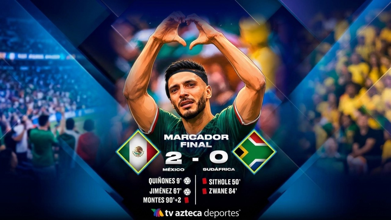 México 2-0 Sudáfrica: Resumen y goles Copa Mundial de la FIFA 2026™