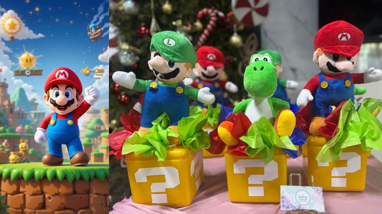 Mario Bros: Las mejores ideas de centros de mesa para eventos infantiles