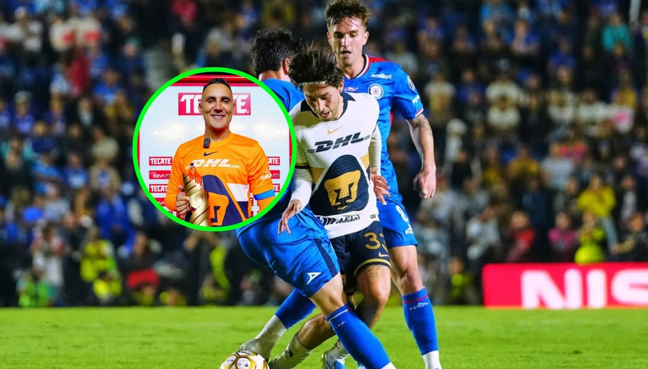 La increíble racha que Keylor Navas y Pumas le quitaron a Cruz Azul