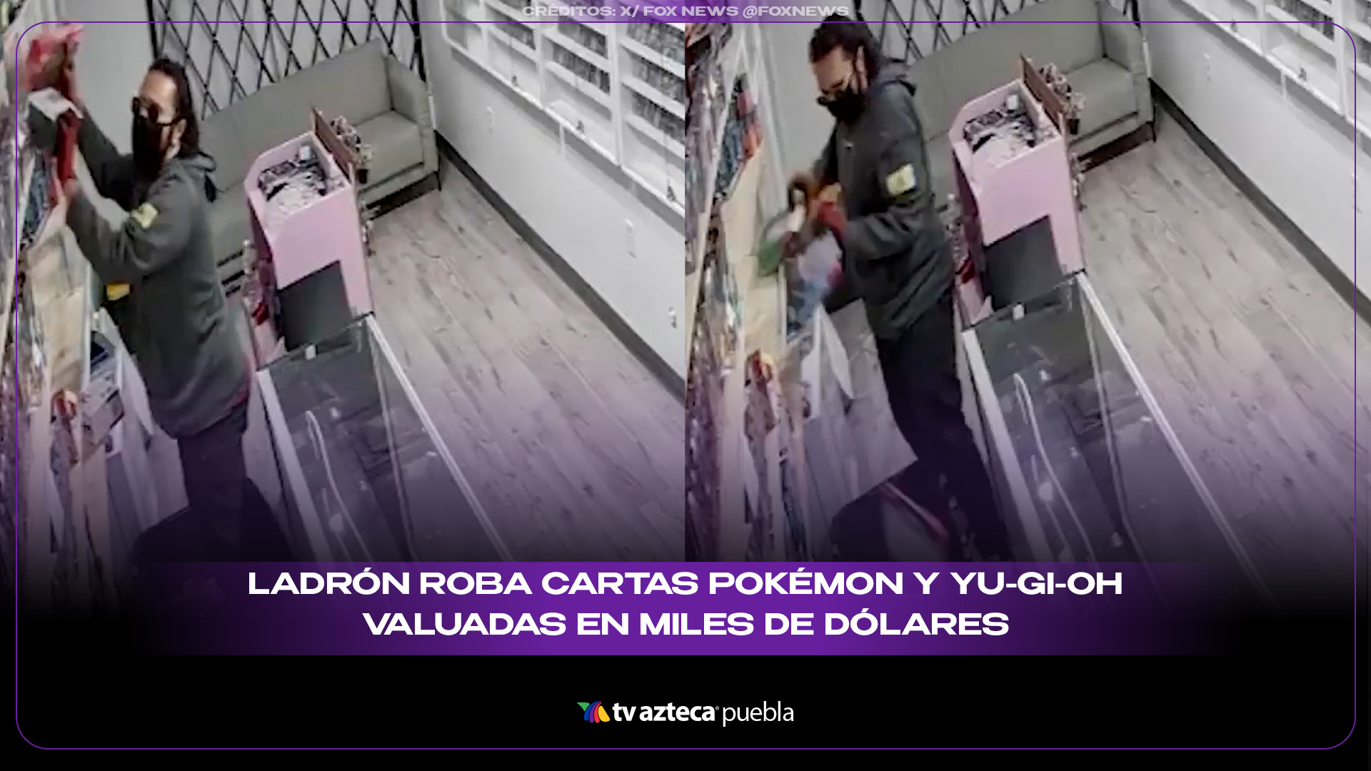 Ladrón roba cartas Pokémon y Yu-Gi-Oh valuadas en miles de dólares en ...