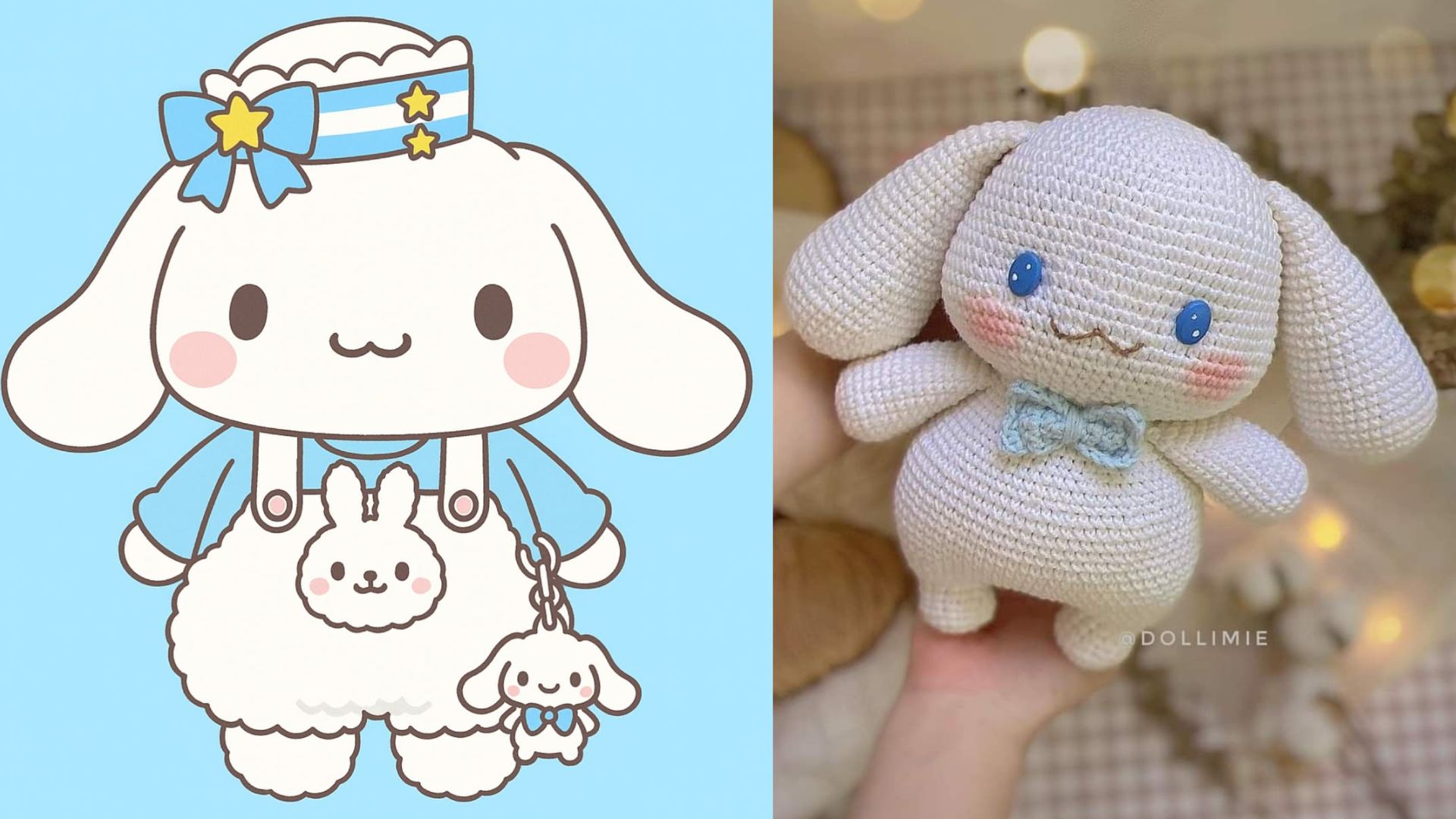 Ideas para hacer muñecas de crochet de Cinnamoroll para niños