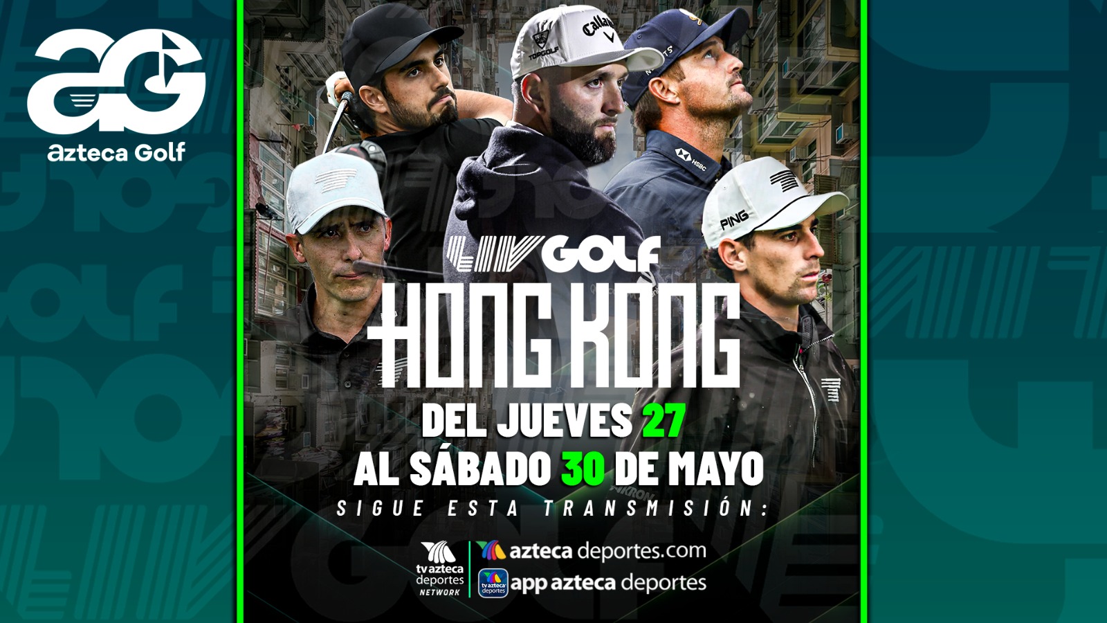 LIV Golf Hong Kong 2026 EN VIVO | TV Azteca