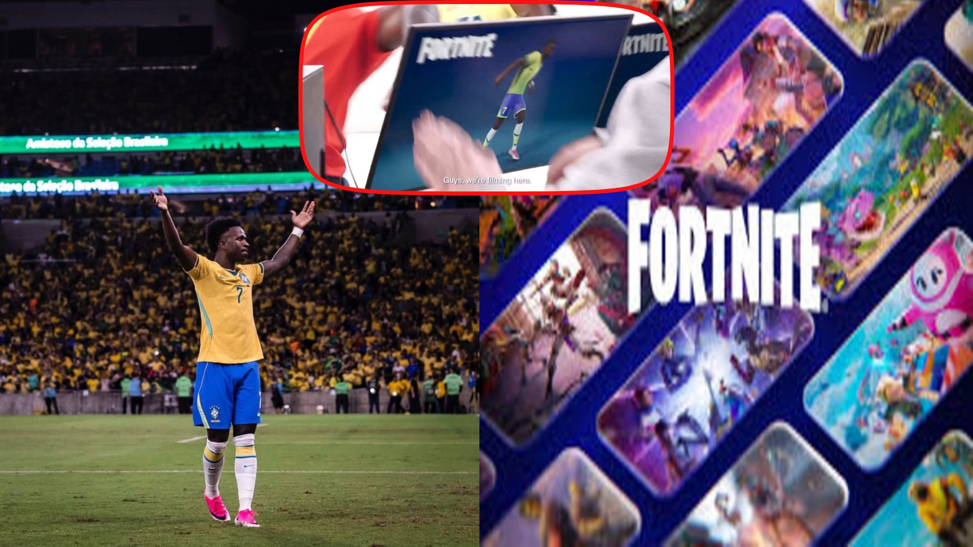 Fortnite x Vinicius Jr. tendría su propia skin en nueva colaboración