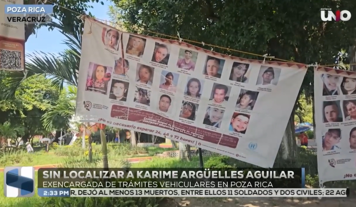Buscan a Karime Arguelles en Poza Rica, Veracruz
