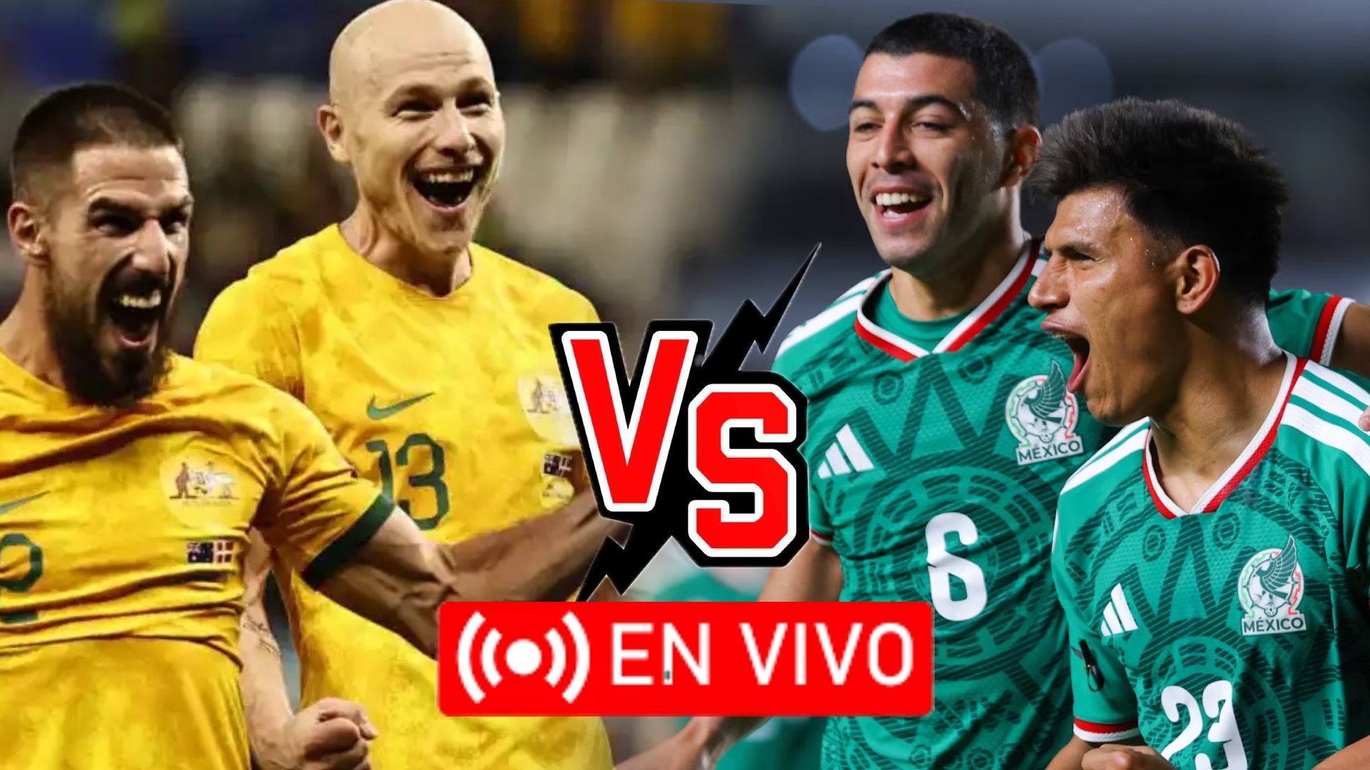 México vs Australia EN VIVO: ¿A qué hora y dónde ver GRATIS el partido ...