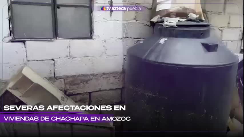 Vecinos de Amozoc amanecen entre lodo, escombros y viviendas afectadas ...
