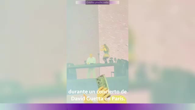 JLO sorprende en concierto de David Guetta